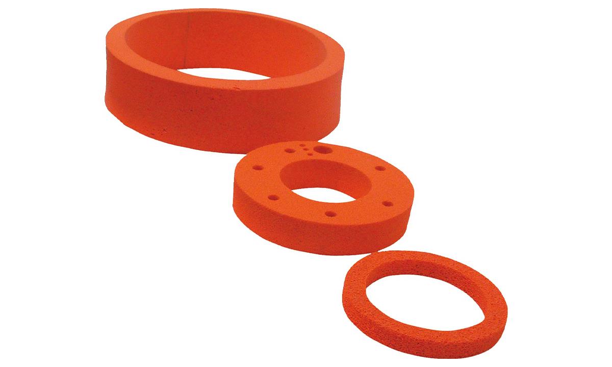 AAG Orange Sponge Rubber - Flexible and compressible