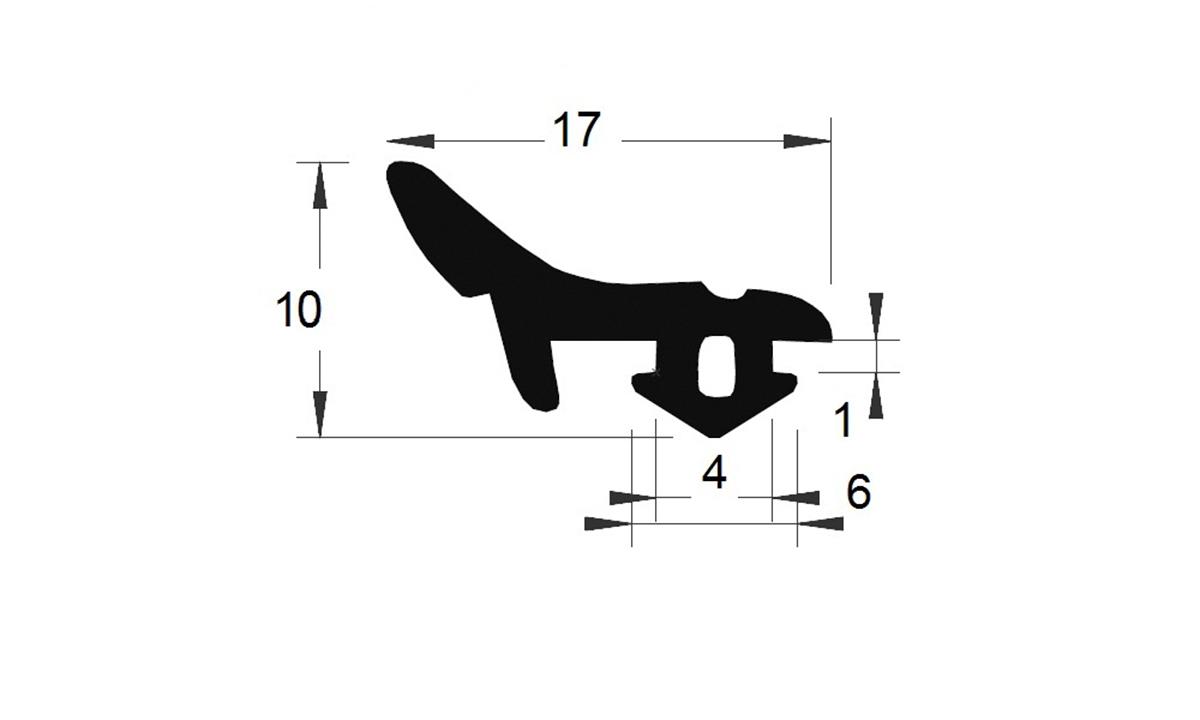 Buy AAG solid TPE profile - High quality for a good price
