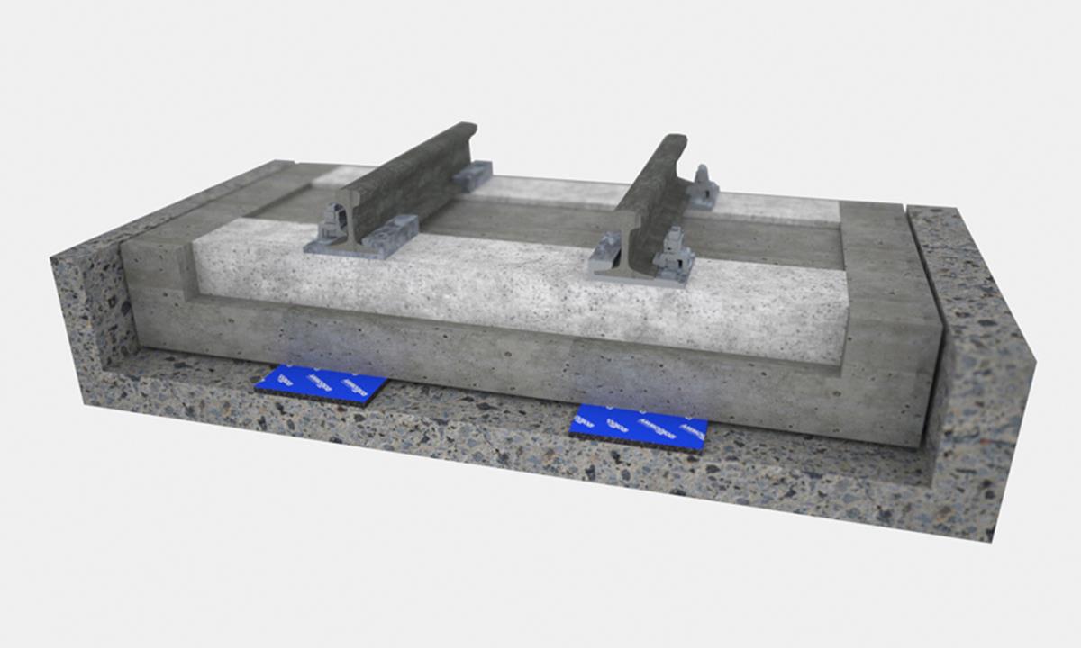 AAG | Anti-vibration ballast mats for railways